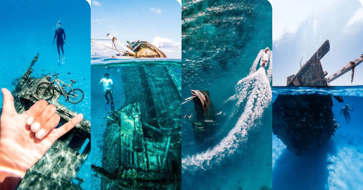 Visit Maldives - Experiences > Keyodhoo Shipwreck: The Sunken Treasure ...